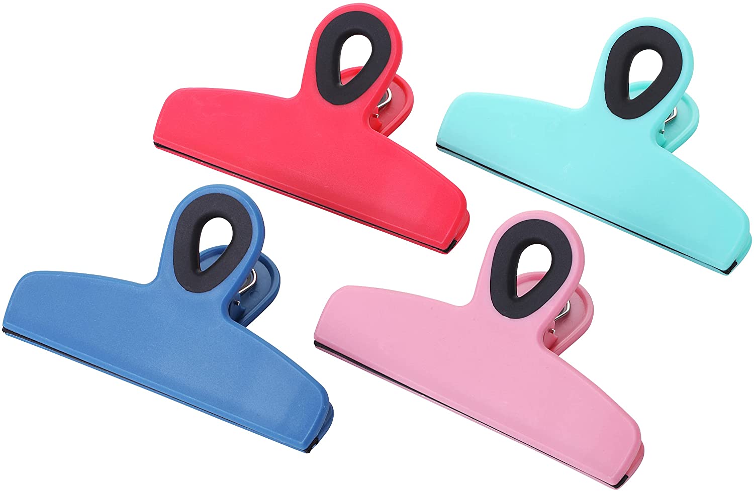 Chip Bag Clips Magnetic Clips 4 Pack 5 Inches Wide Heavy Duty Bag Mr. Pen