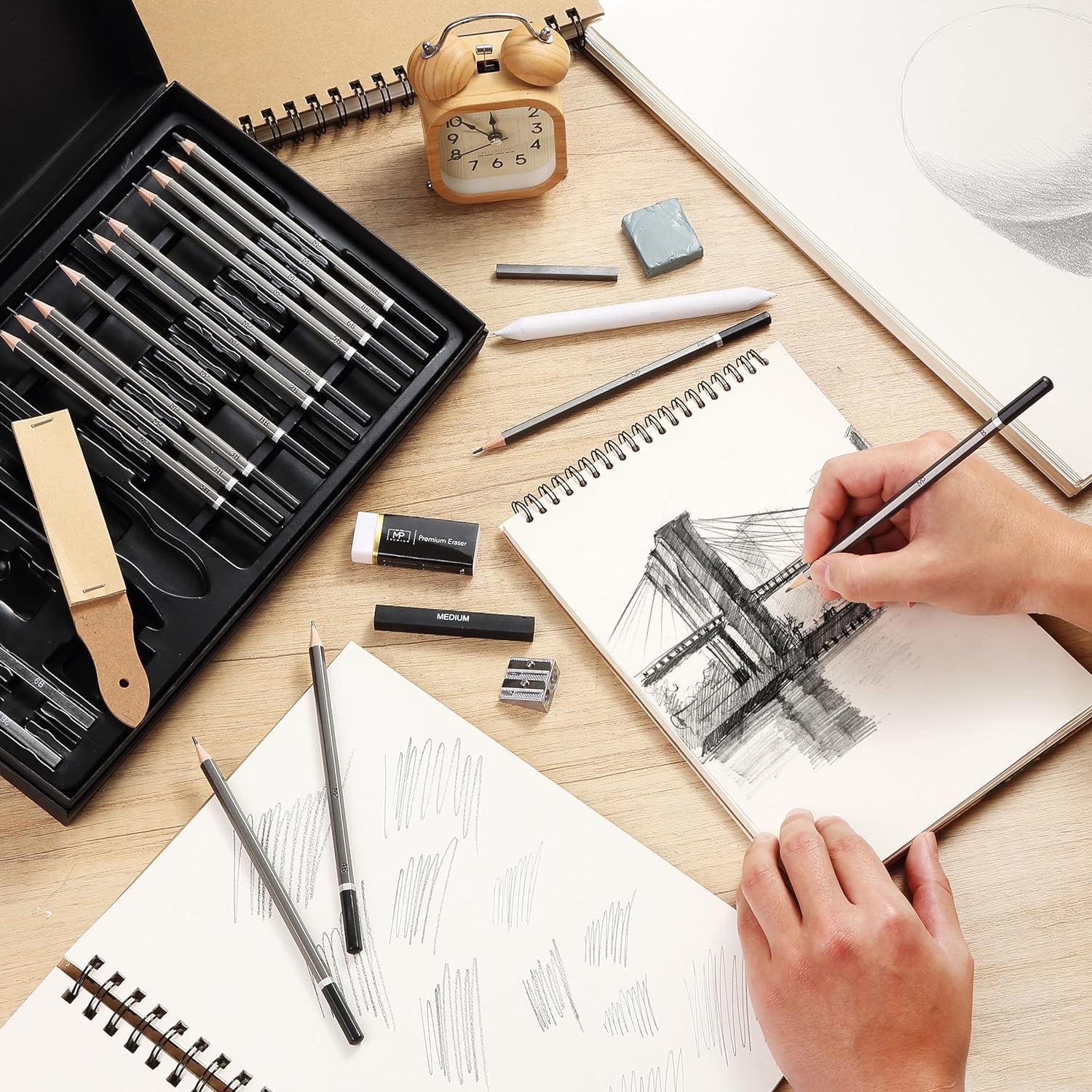 Best Sketch Pencils for Drawing & Shading | Mr. Pan Artist Supplies ...