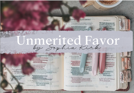 Unmerited Favor – by Sophia Kirk – Mr. Pen