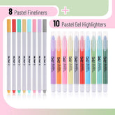 Mr. Pen Highlighters Collection: All Colors & Sets