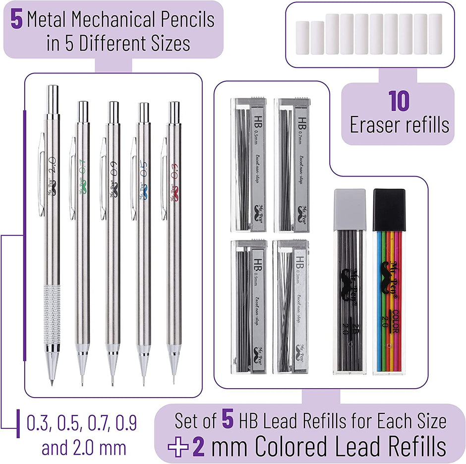 Mr. Pen Mechanical Pencils – Shop Sets & Singles
