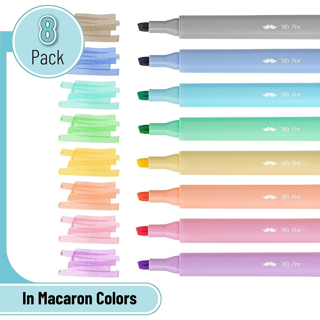 Chisel Tip Highlighters and Gel Highlighters – Mr. Pen