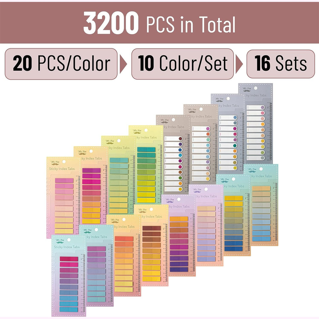 Mr. Pen Sticky Notes Collection: All Styles & Sizes