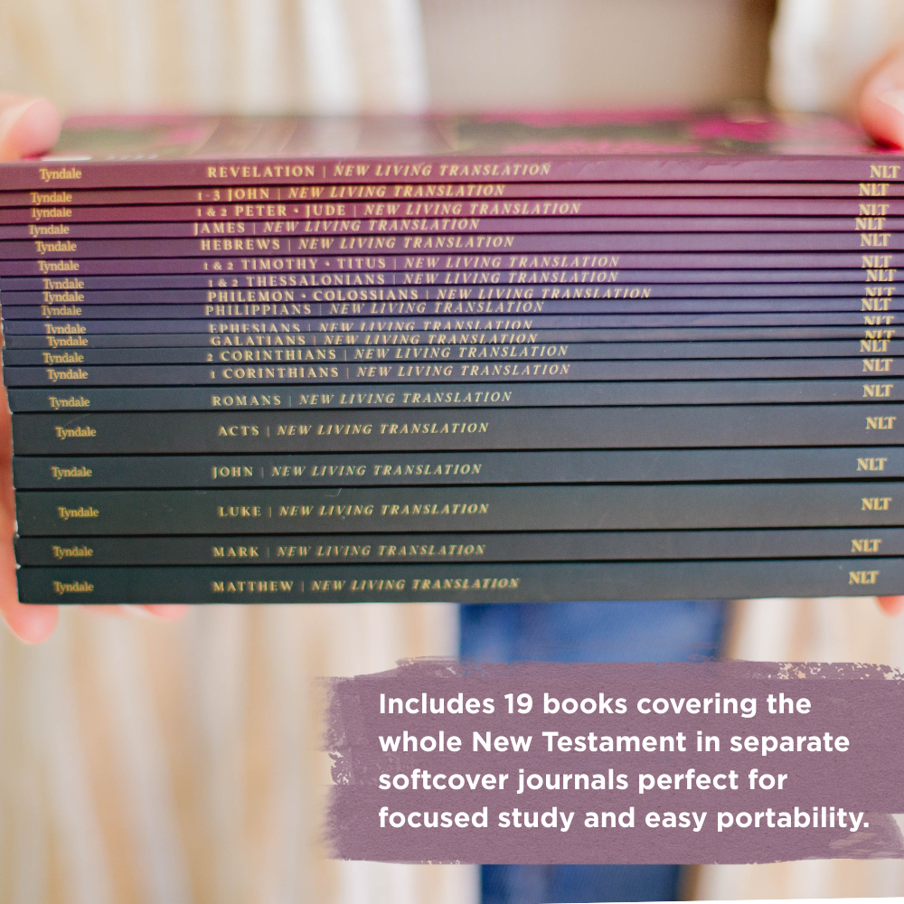 Selah by Mr. Pen New Testament Journal Set, 19 Books, NLT Translation,