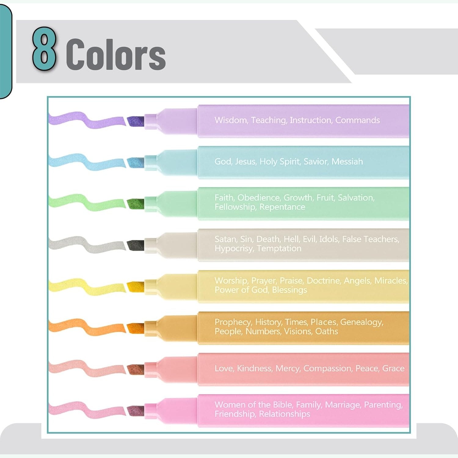 Mr. Pen Highlighters Collection: All Colors & Sets