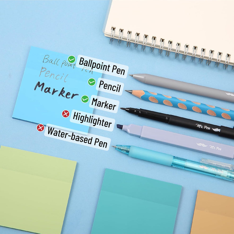 Mr. Pen Aesthetic Book Annotation Kit, 38 Pcs Set