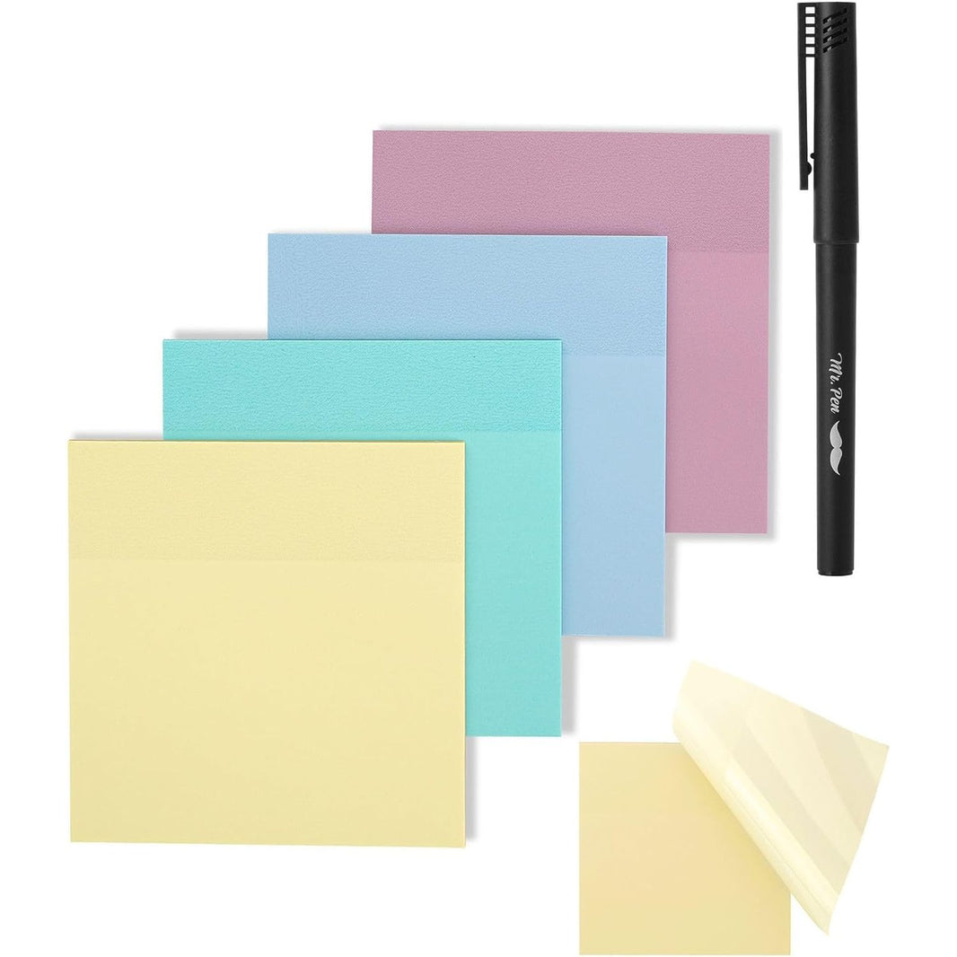 Mr. Pen Sticky Notes Collection: All Styles & Sizes